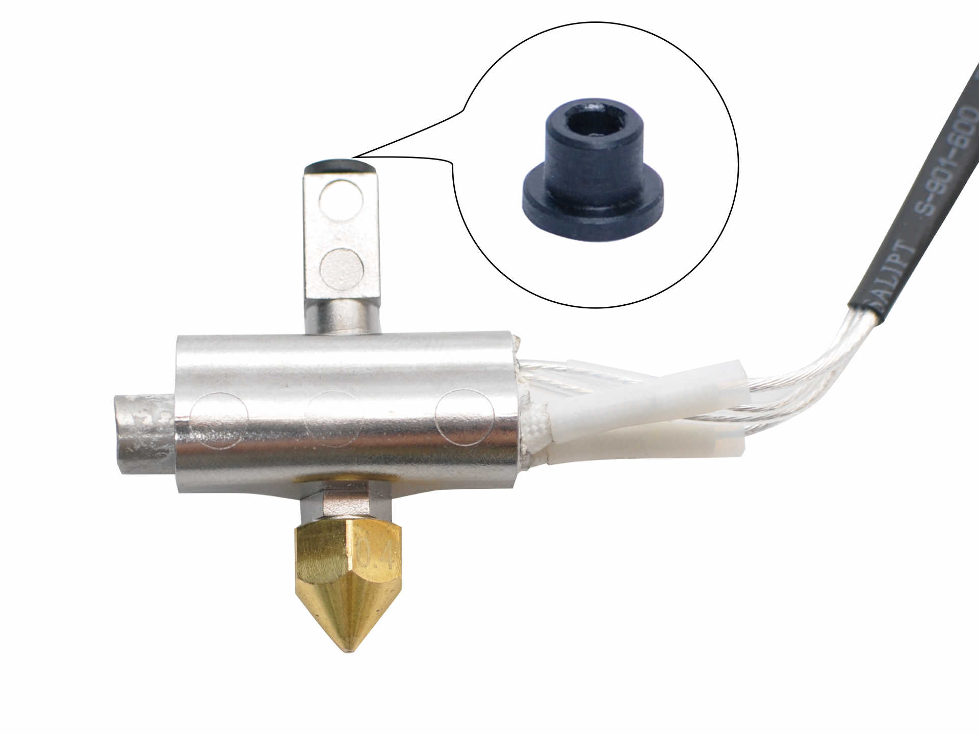 Nozzle Heater for UP BOX+ / UP300 / X5 PLA Extruder - Tiertime 3D ...